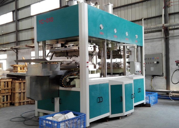 Fully Automatic Thermoforming Machine For Paper Pulp Tableware 7000Pcs / H