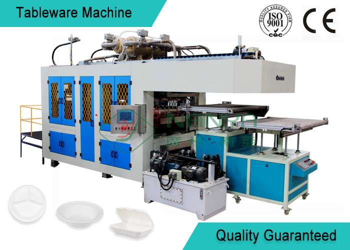 Virgin Paper Pulp Tableware / Dishware Pulp Molding Equipment from 1800 ...