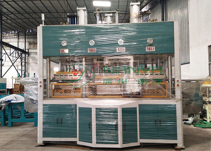 Electronics Pulp Thermoforming Machine / Fruit Paper Pulp Molding Machine