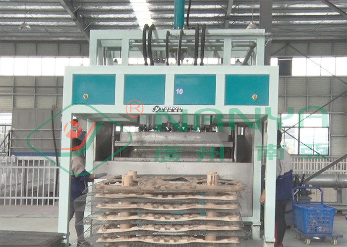 Recycle Paper Molded Pulp Machine For Inner Industrial Electronics Package
