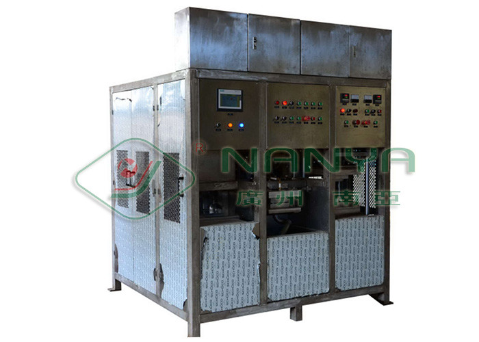 300*300mm Paper Pulp Molding Machine With Forming Hot Press