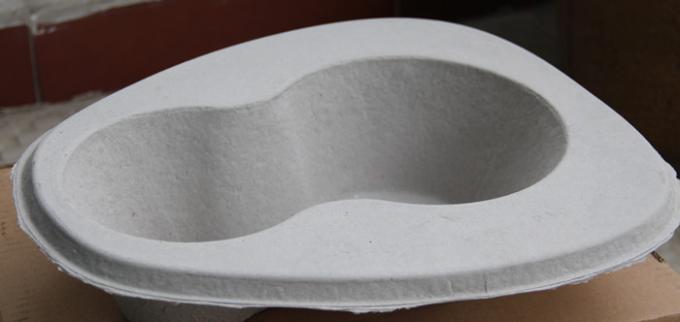 Molded Paper Pulp Medical Care Products / Bed pan / Kidney Tray ...