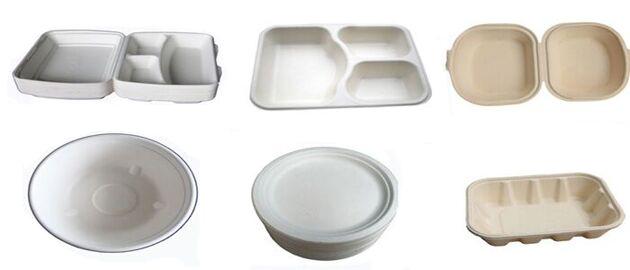 Tableware Thermoforming Pulp Moulded Products Pulp Molding Production Line