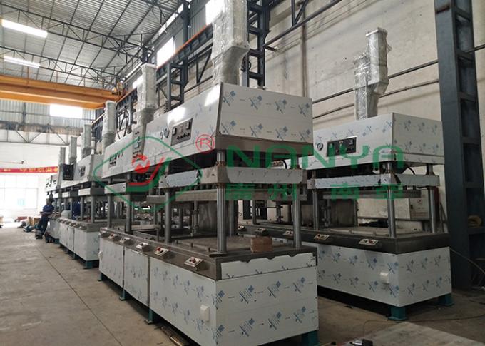 Electronic Paper Pulp Moulding Machine , Pulp Molding Tableware Equipment
