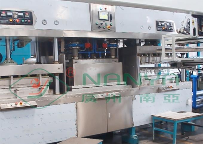 Paper Pulp Lunch Box Oval Bowl Molding Machine with Auto Robot