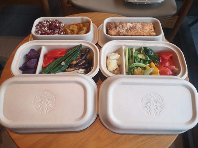 Starbucks started to use virgin pulp tableware to replace the plastic ...