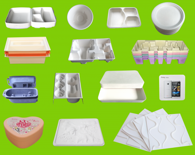 Fiber Molding Industrial Package Machine / Pulp Luxury Packaging ...